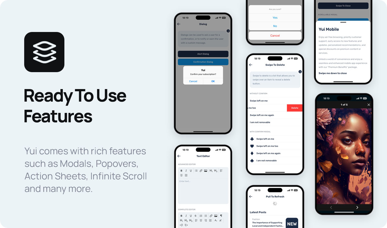 Buy Yui – Mobile Template
